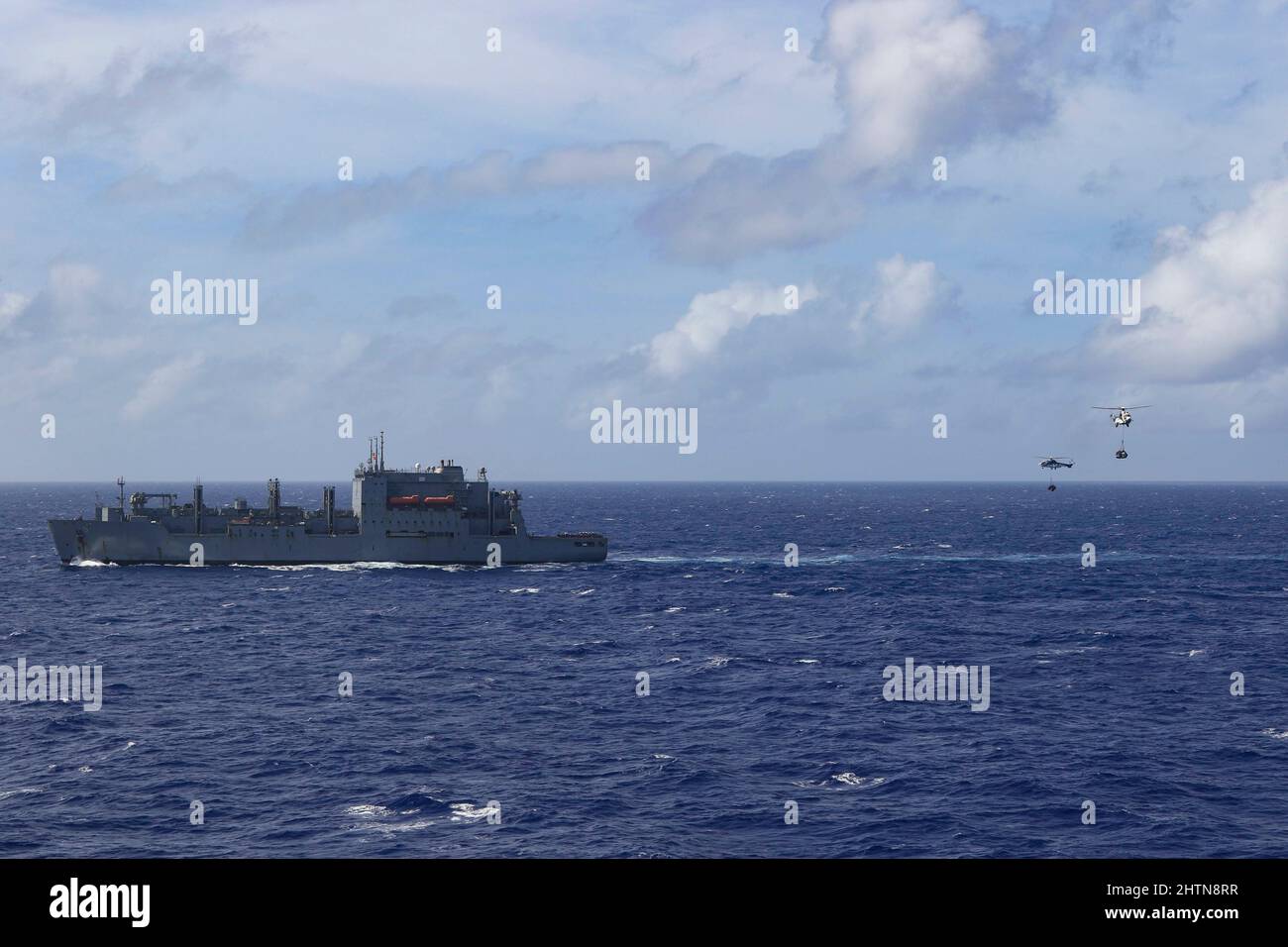 PHILIPPINE SEA (March 1, 2022) The Military Sealift Command dry cargo ...