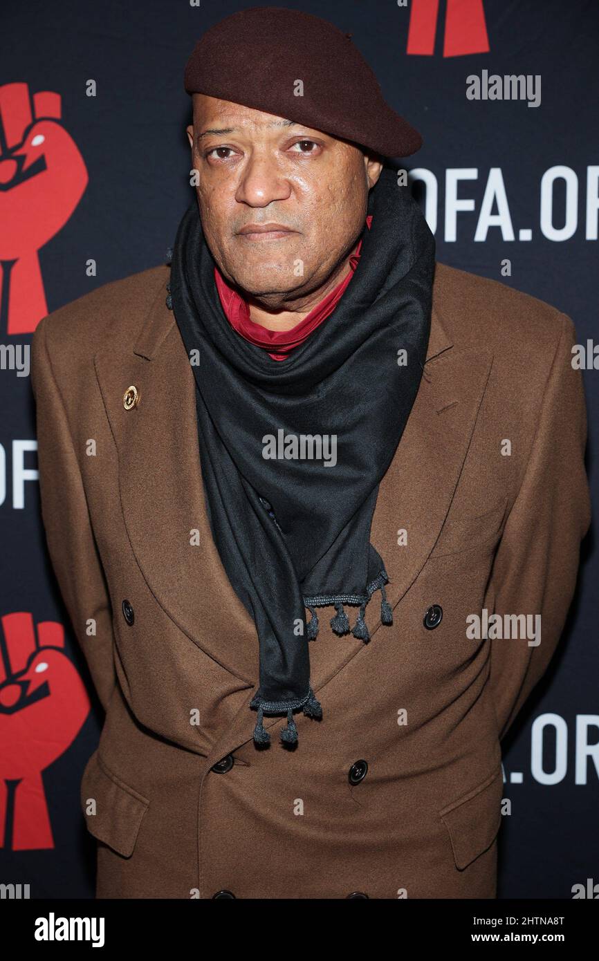 New York, NY, USA. 1st Mar, 2022. Laurence Fishburne in attendance for ...
