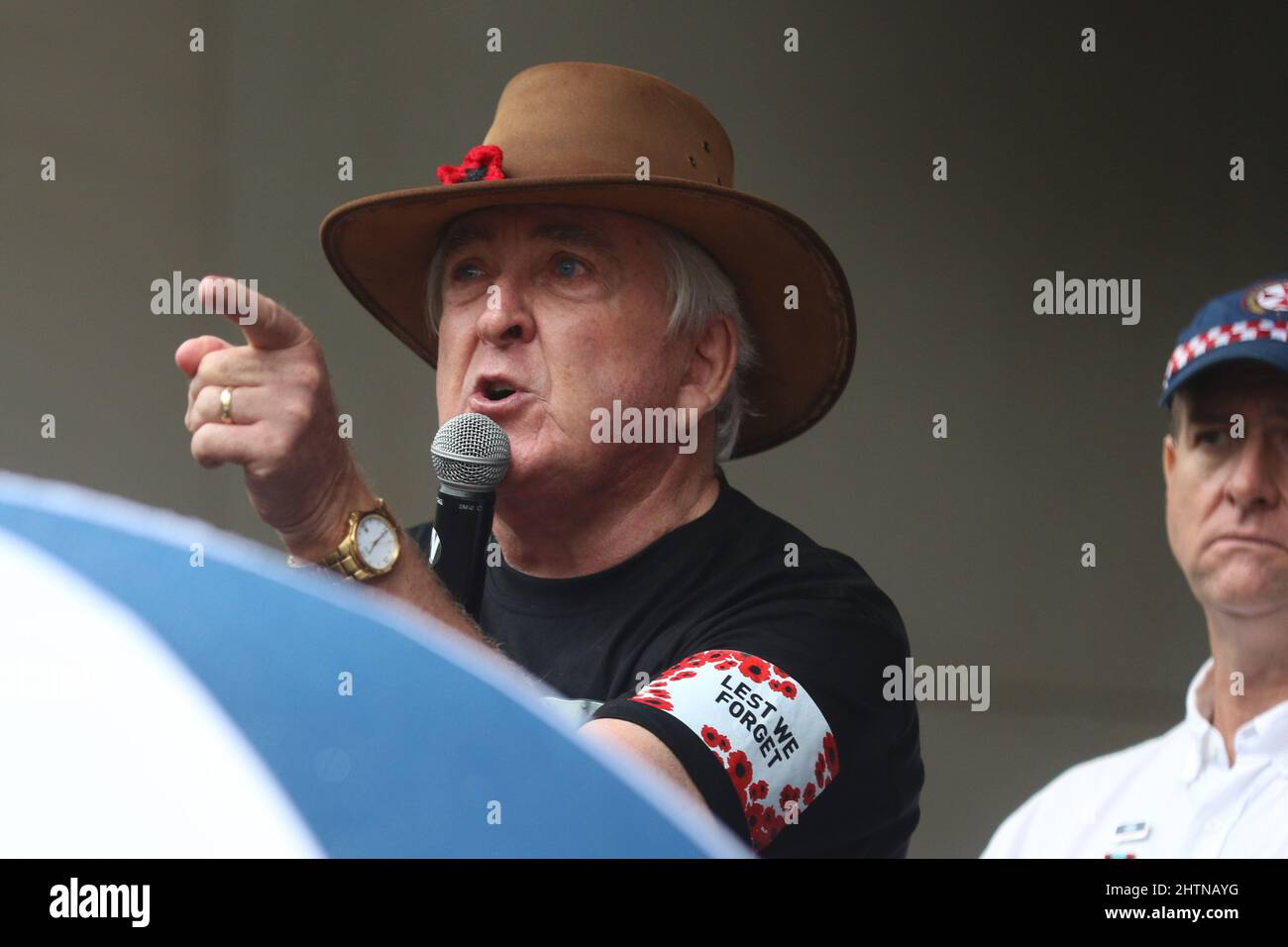 Sydney, Australia. 2nd March 2022. Ex-Qantas pilot Graham Hood ...