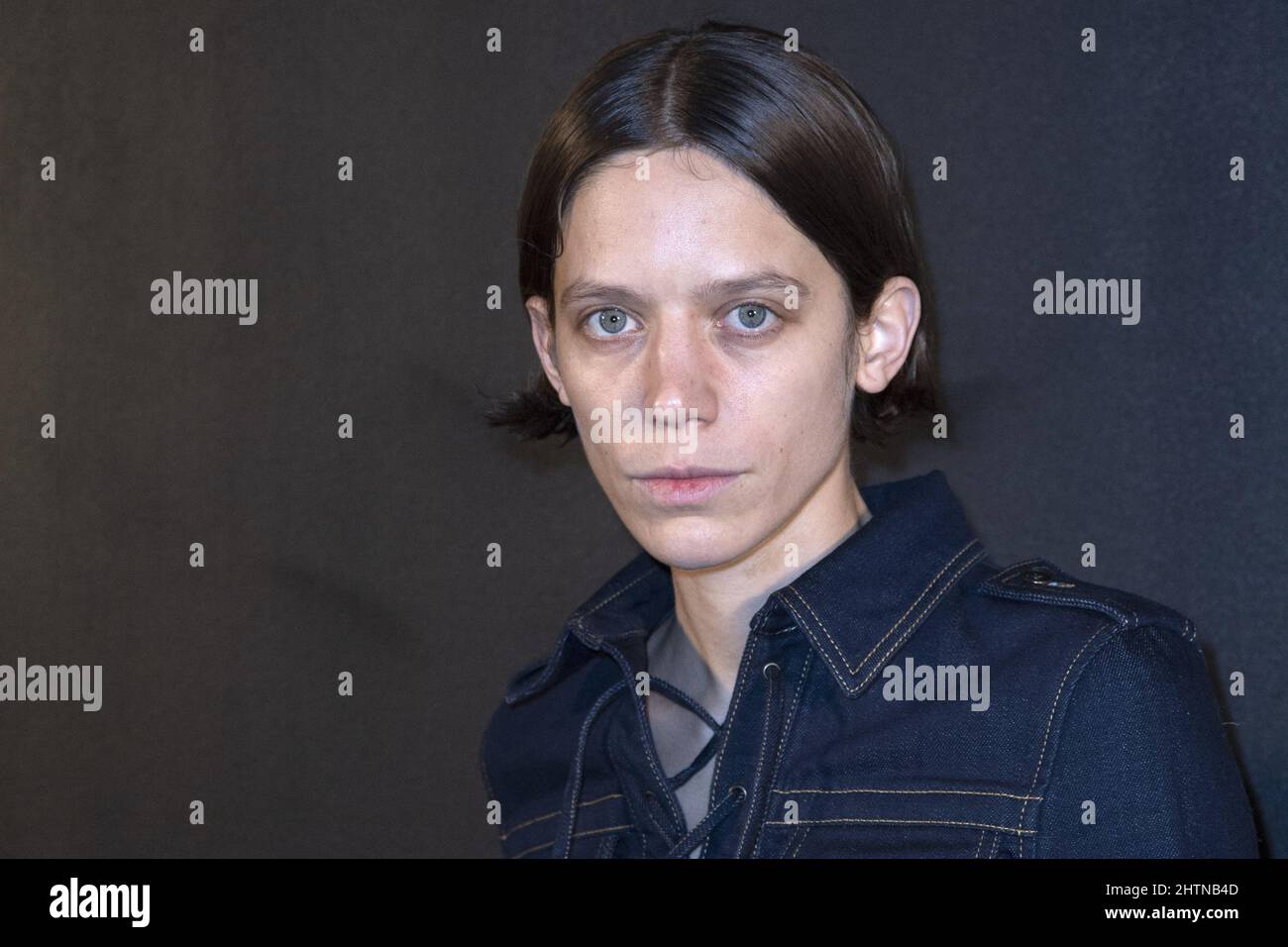 Paris, France on March 01, 2022 Clara 3000 attending the Saint-Laurent ...