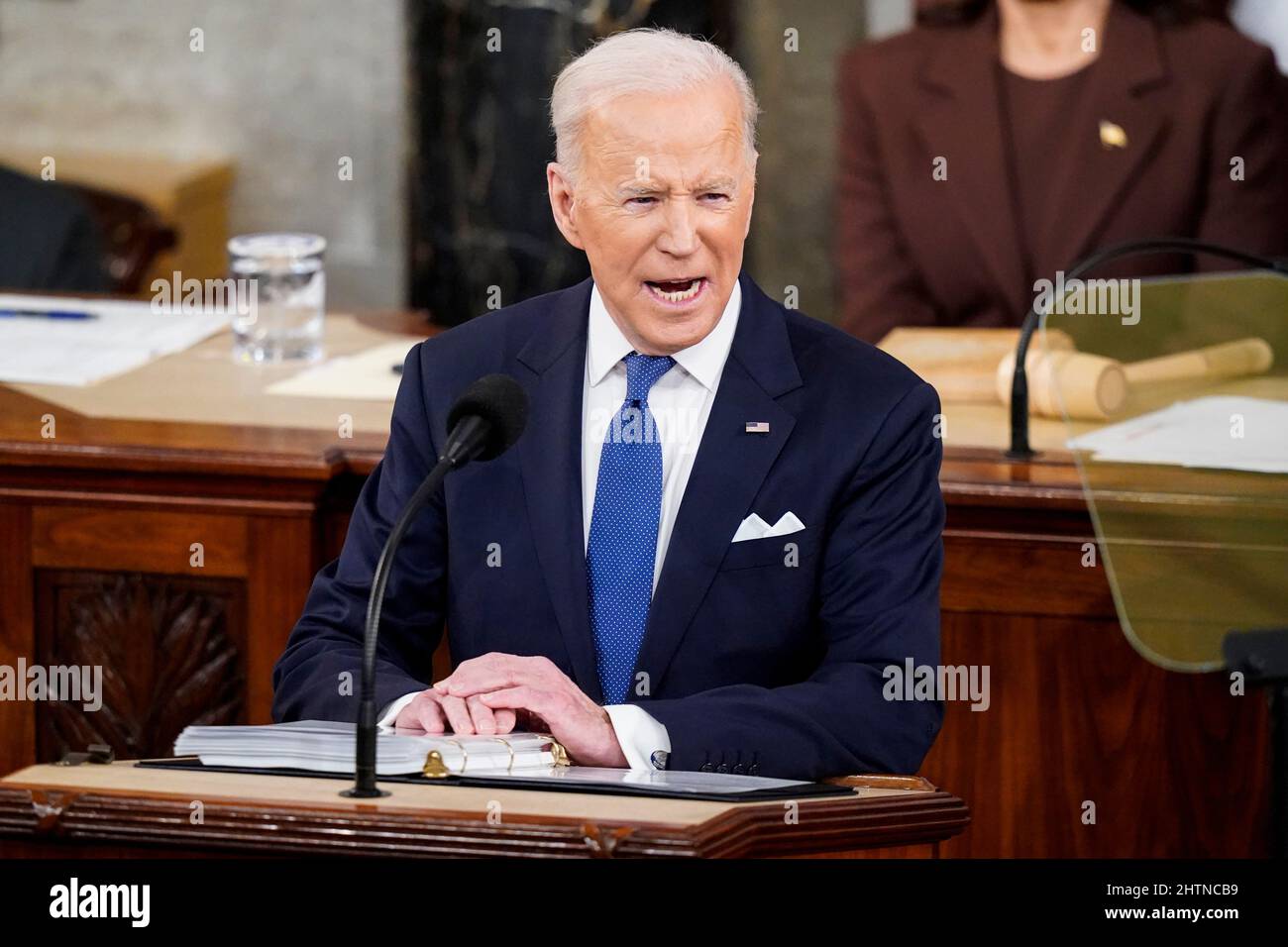 WASHINGTON, DC - MARCH 01: President Joe Biden delivers his State of ...
