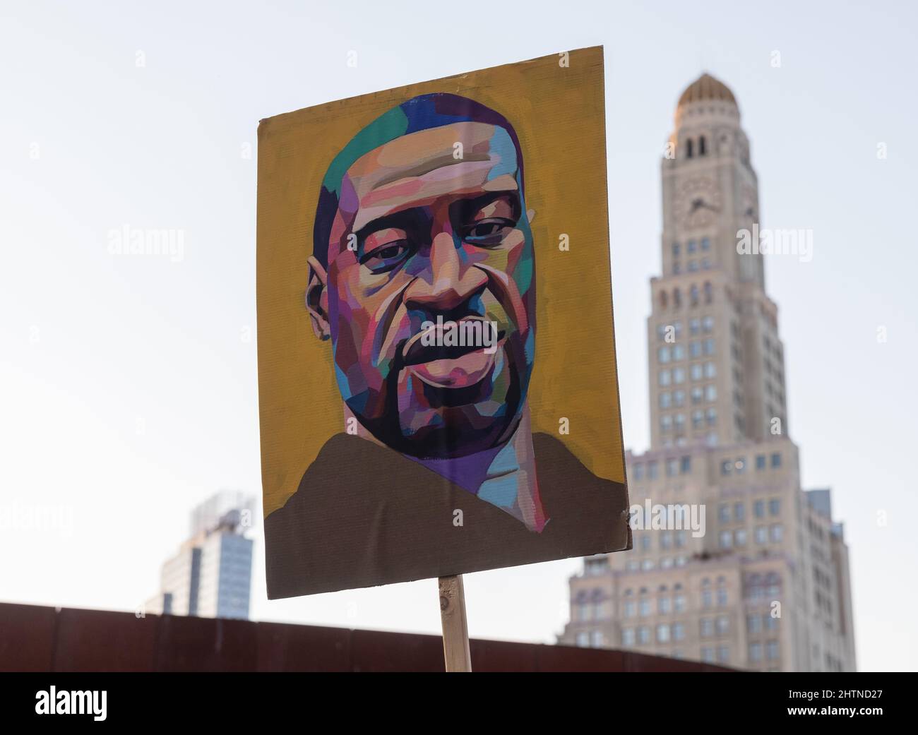 George Floyd Illustration High Resolution Stock Photography and Images ...