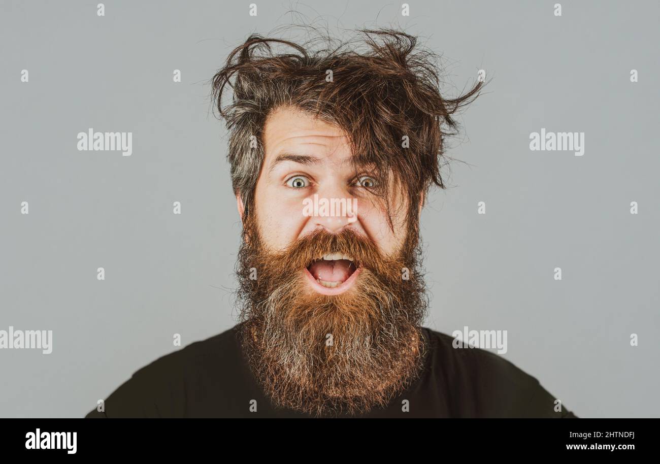 Surprised Handsome Man Shocked Male Model With Surprise Expression