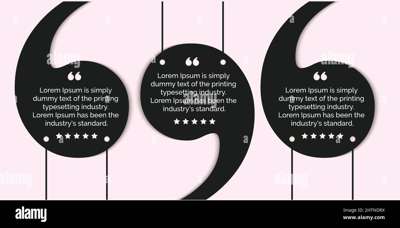 Creative Testimonial banner, Quote , Infographic, Banner Template ...