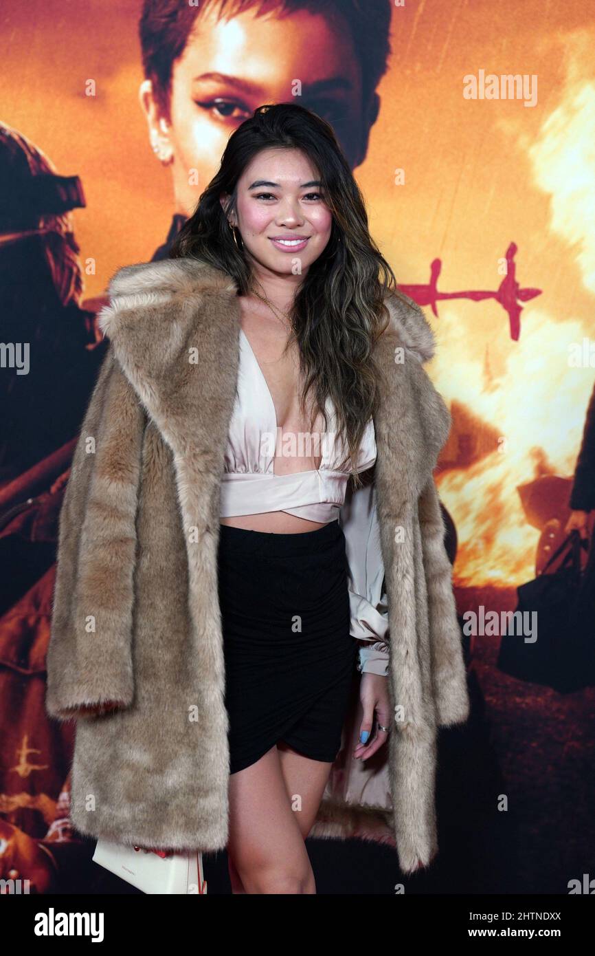 New York, NY, USA. 1st Mar, 2022. Ellery Lee at arrivals for THE BATMAN ...