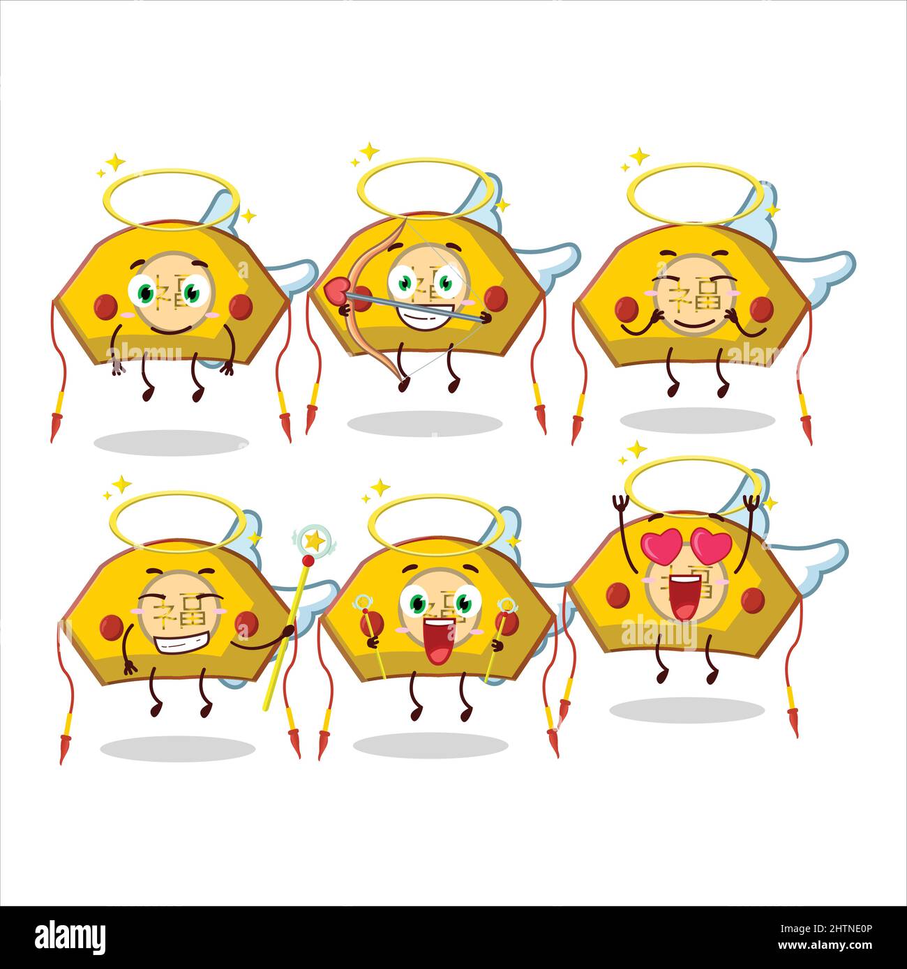 Yellow chinese woman hat Stock Vector Images - Alamy