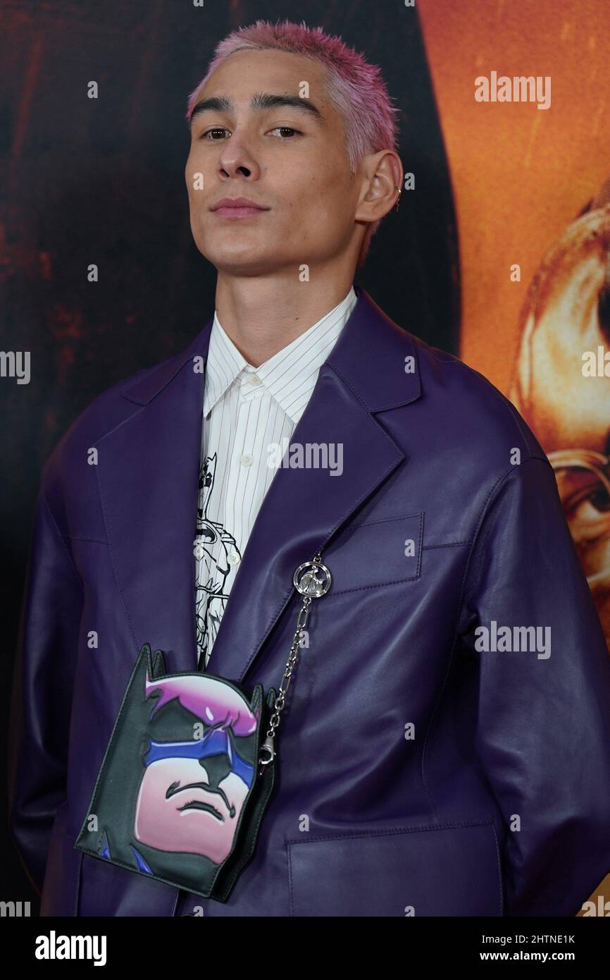 New York, NY, USA. 1st Mar, 2022. Evan Mock at arrivals for THE BATMAN ...