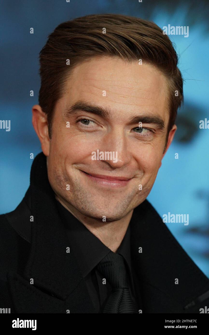 Robert Pattinson at arrivals for THE BATMAN Premiere, Josie Robertson ...