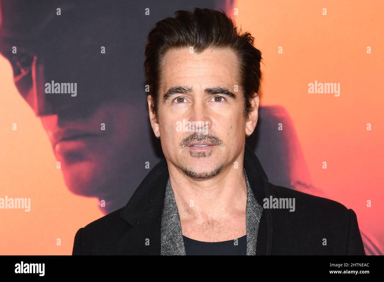 Colin Farrell attends the World Premiere of “The Batman” at Josie ...