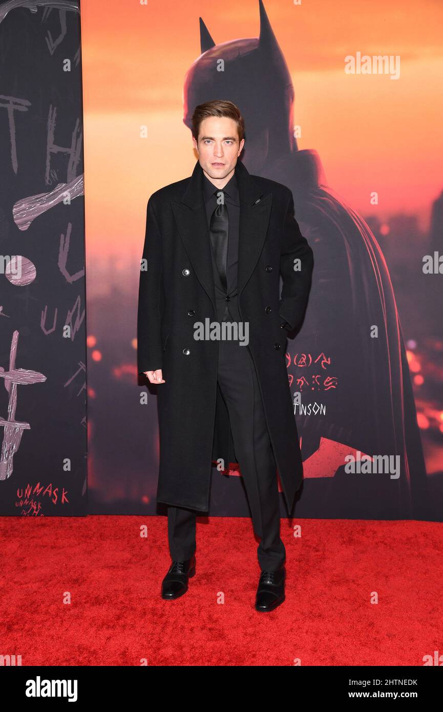 New York, USA. 01st Mar, 2022. Robert Pattinson attends the World ...
