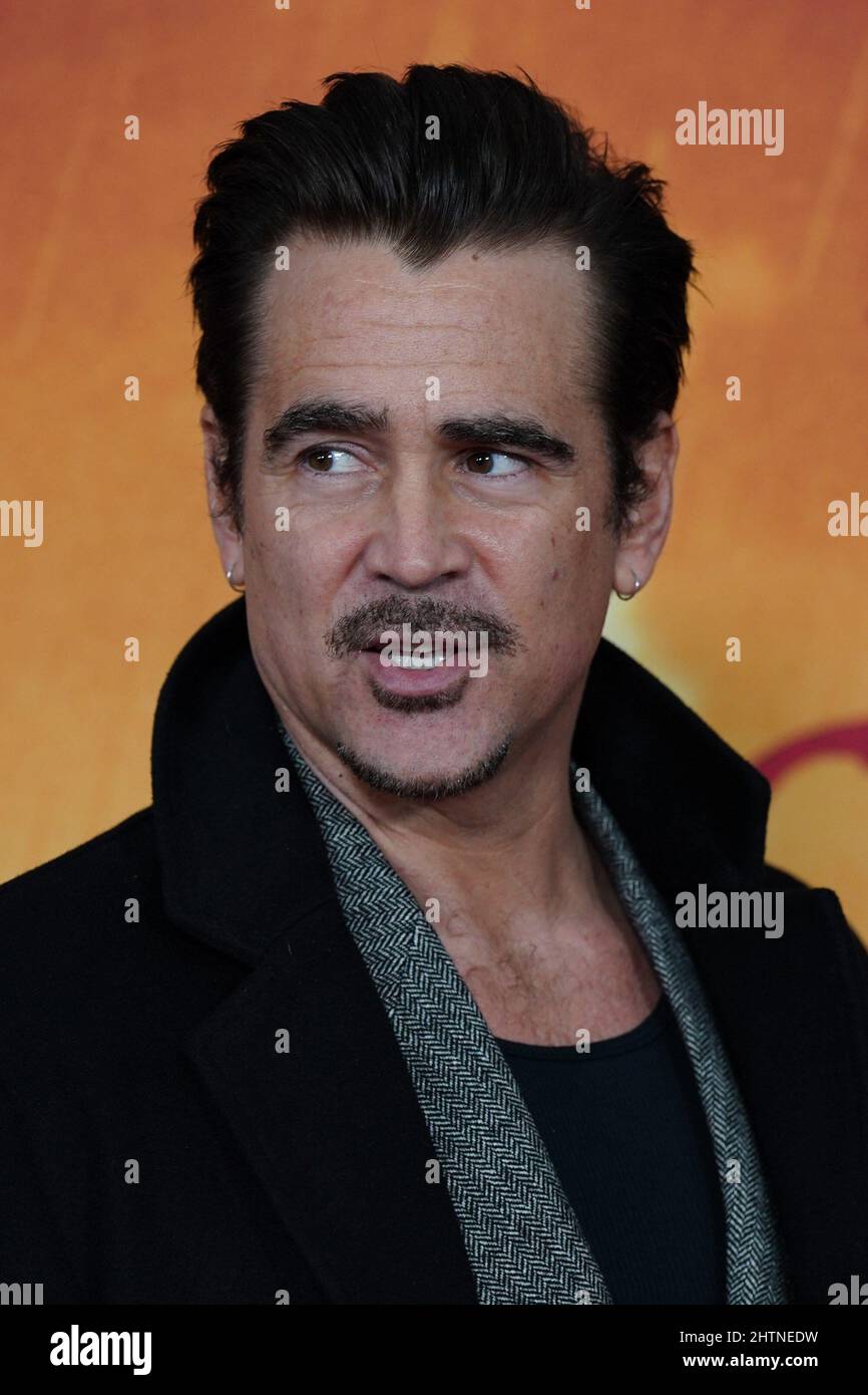 New York, NY, USA. 1st Mar, 2022. Colin Farrell at arrivals for THE ...