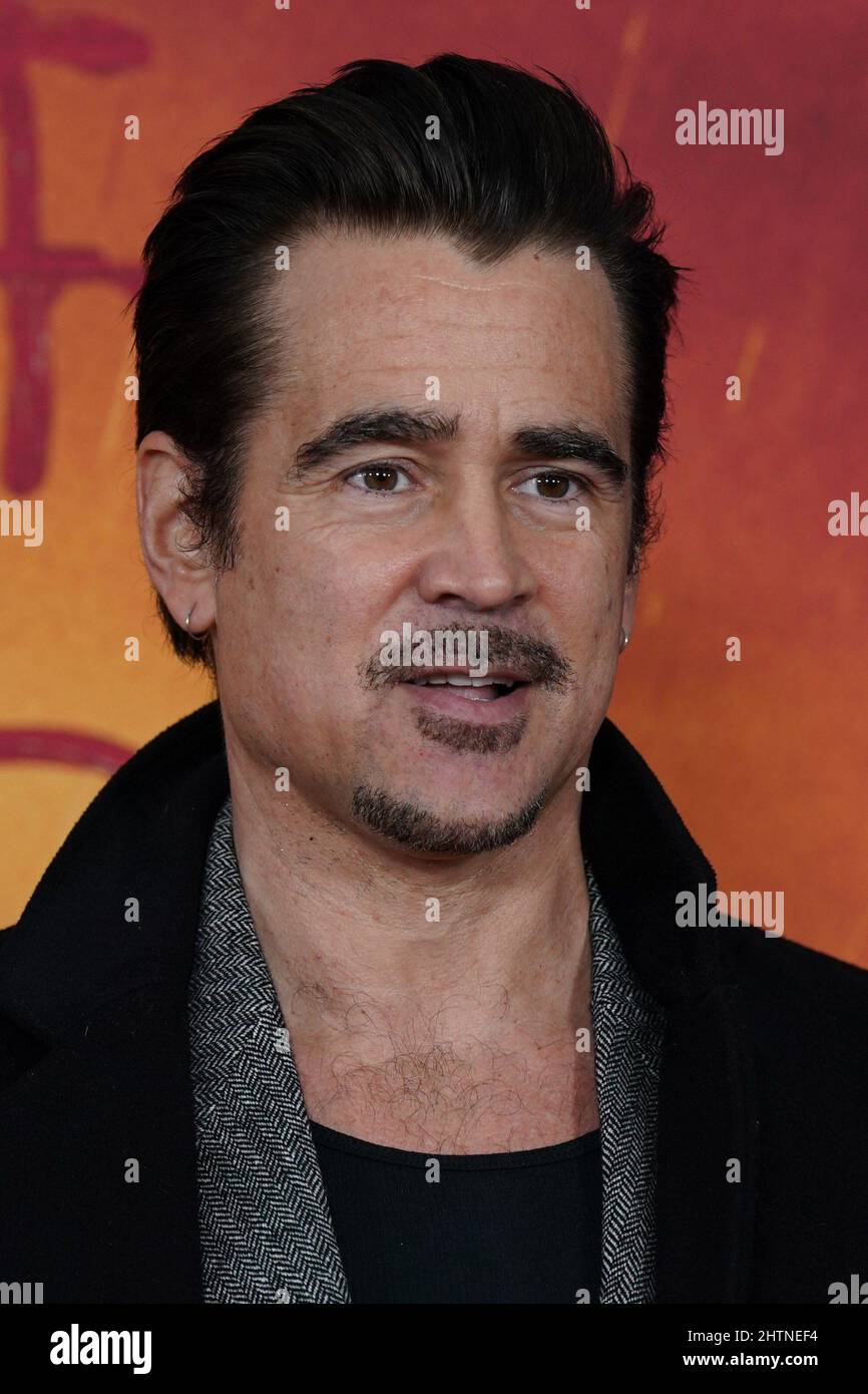 New York, NY, USA. 1st Mar, 2022. Colin Farrell at arrivals for THE ...