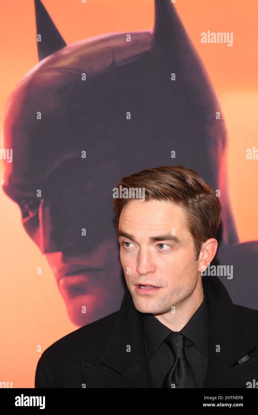 New York, USA. 01st Mar, 2022. Robert Pattinson attends the World ...
