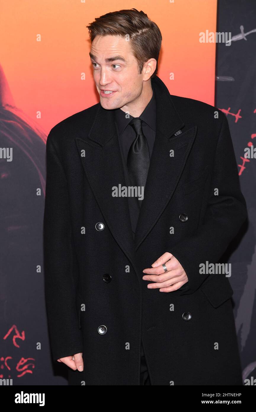 New York, USA. 01st Mar, 2022. Robert Pattinson attends the World ...
