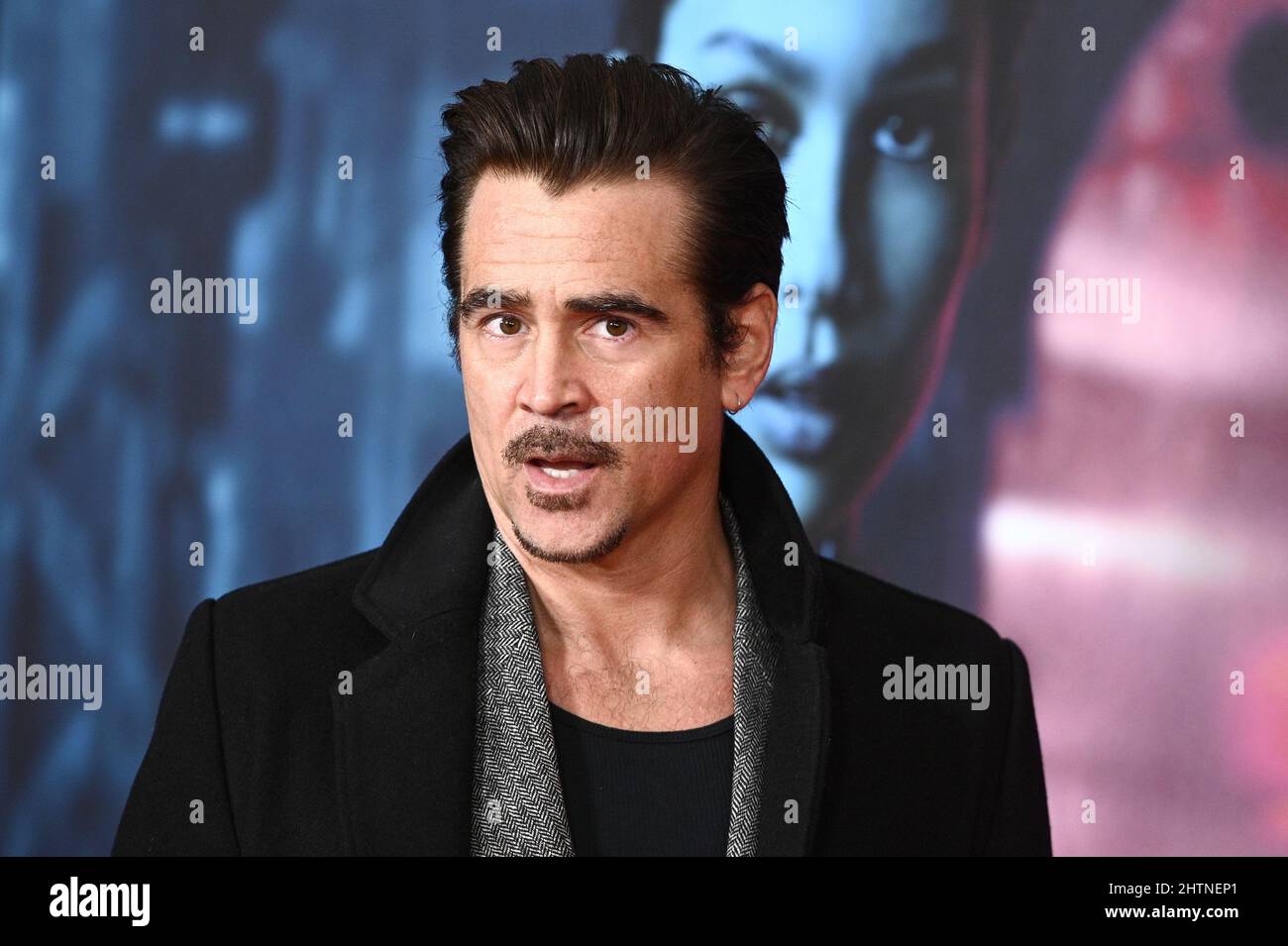 Colin Farrell attends the World Premiere of “The Batman” at Josie ...