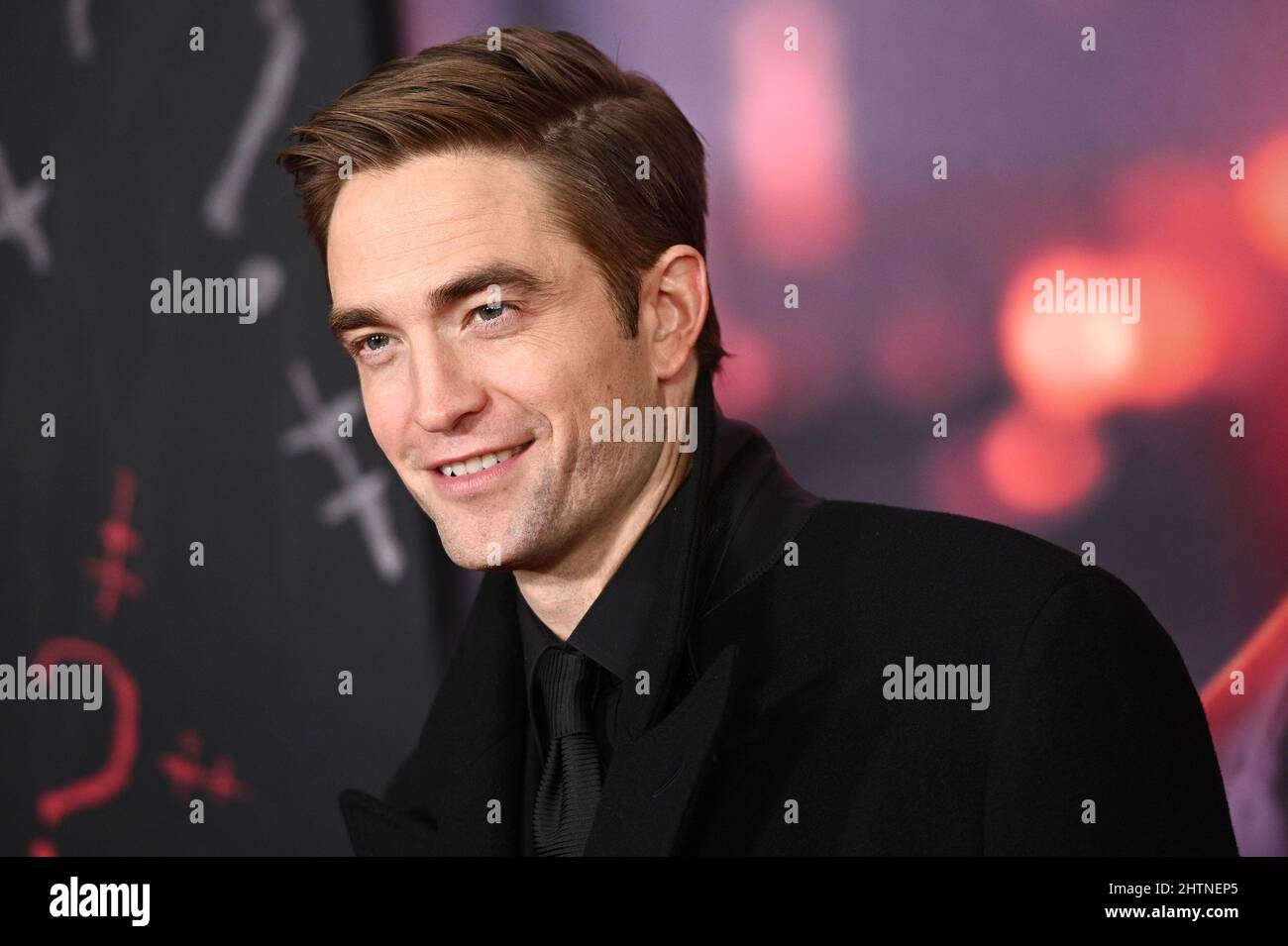 Robert Pattinson attends the World Premiere of “The Batman” at Josie ...