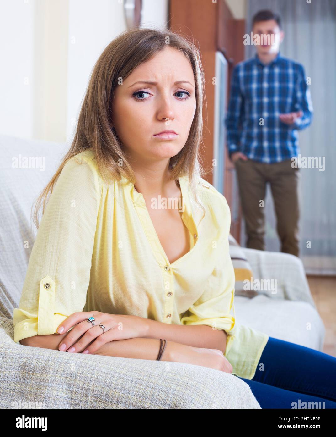 Family argument adults hi-res stock photography and images - Alamy