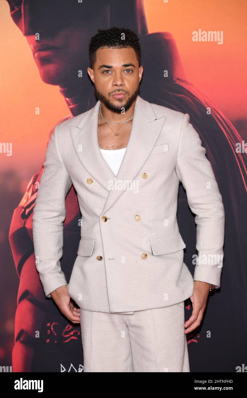 Nick Creegan attends the World Premiere of “The Batman” at Josie ...