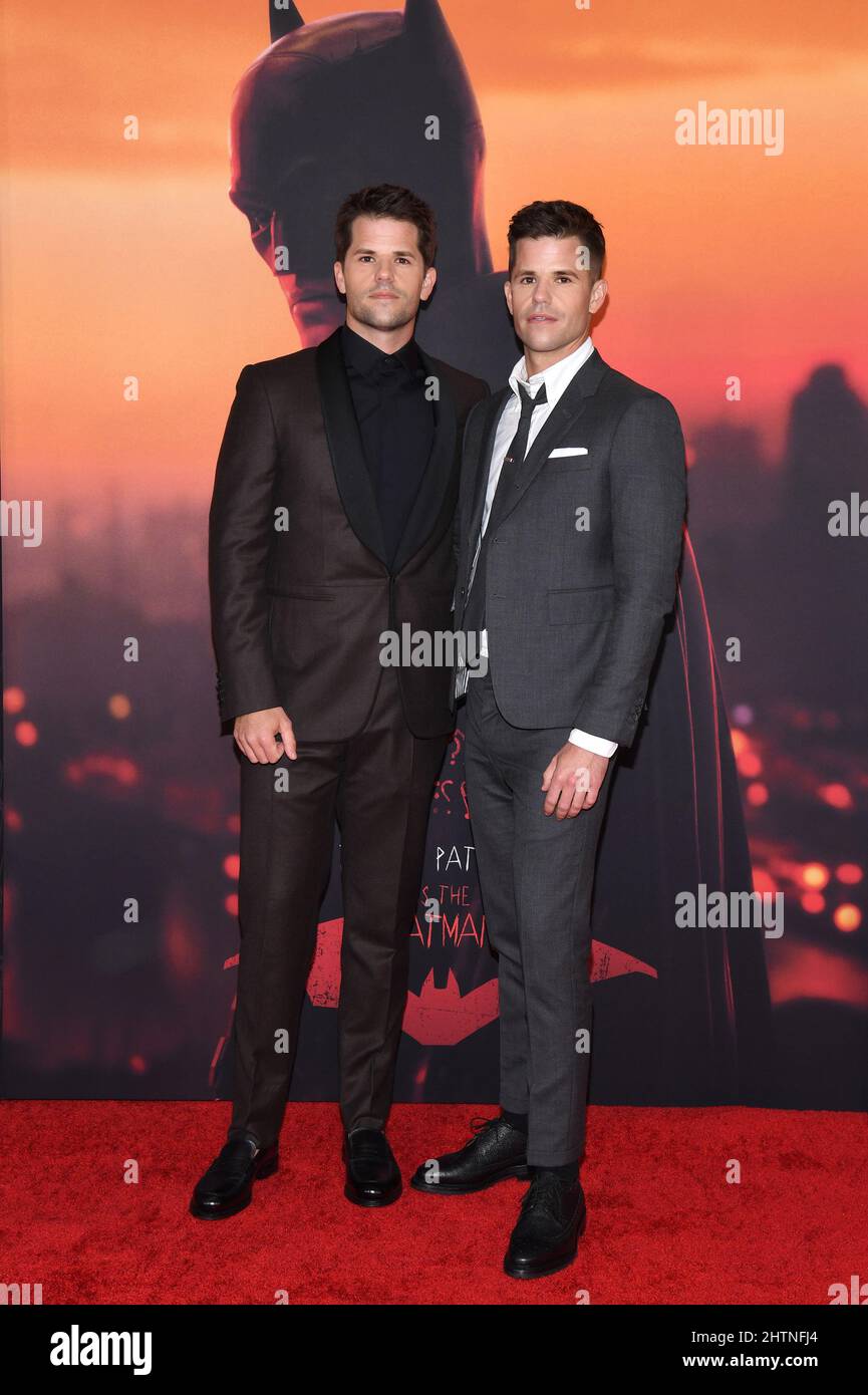 (L-R) Charlie Carver and Max Carver attend the World Premiere of “The ...