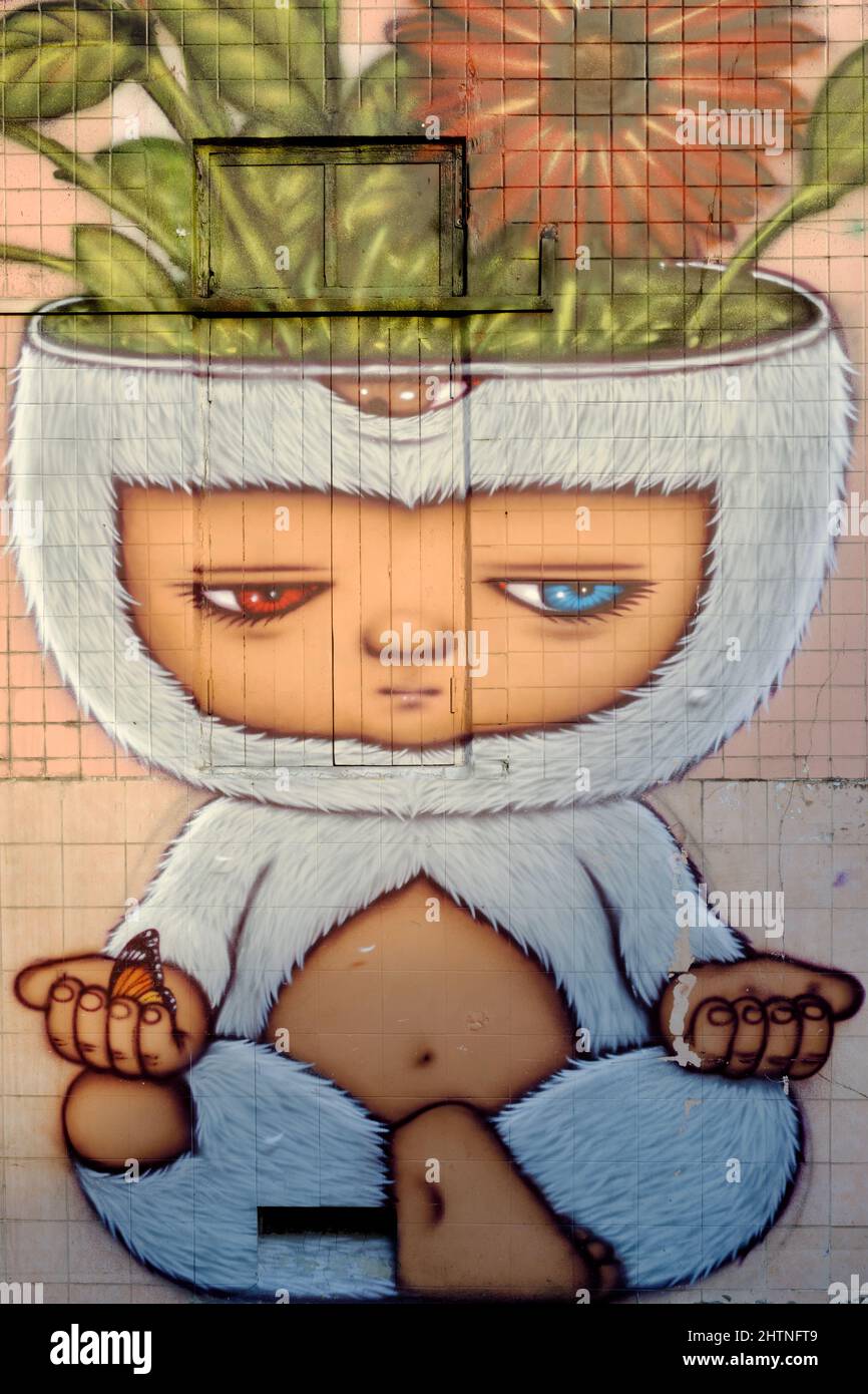 Alex face painting hi-res stock photography and images - Alamy