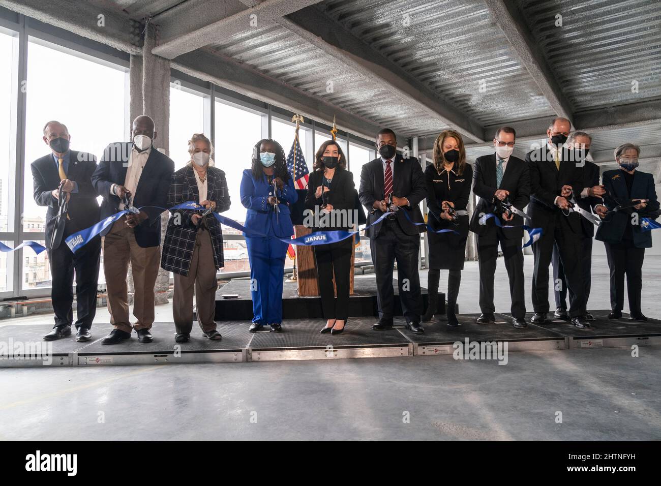 New York, NY - March 1, 2022: Lieutenant Governor Brian Benjamin and ...