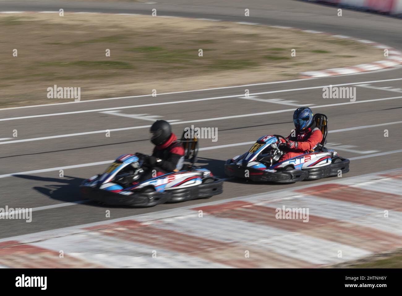 Go kart side view hi-res stock photography and images - Alamy