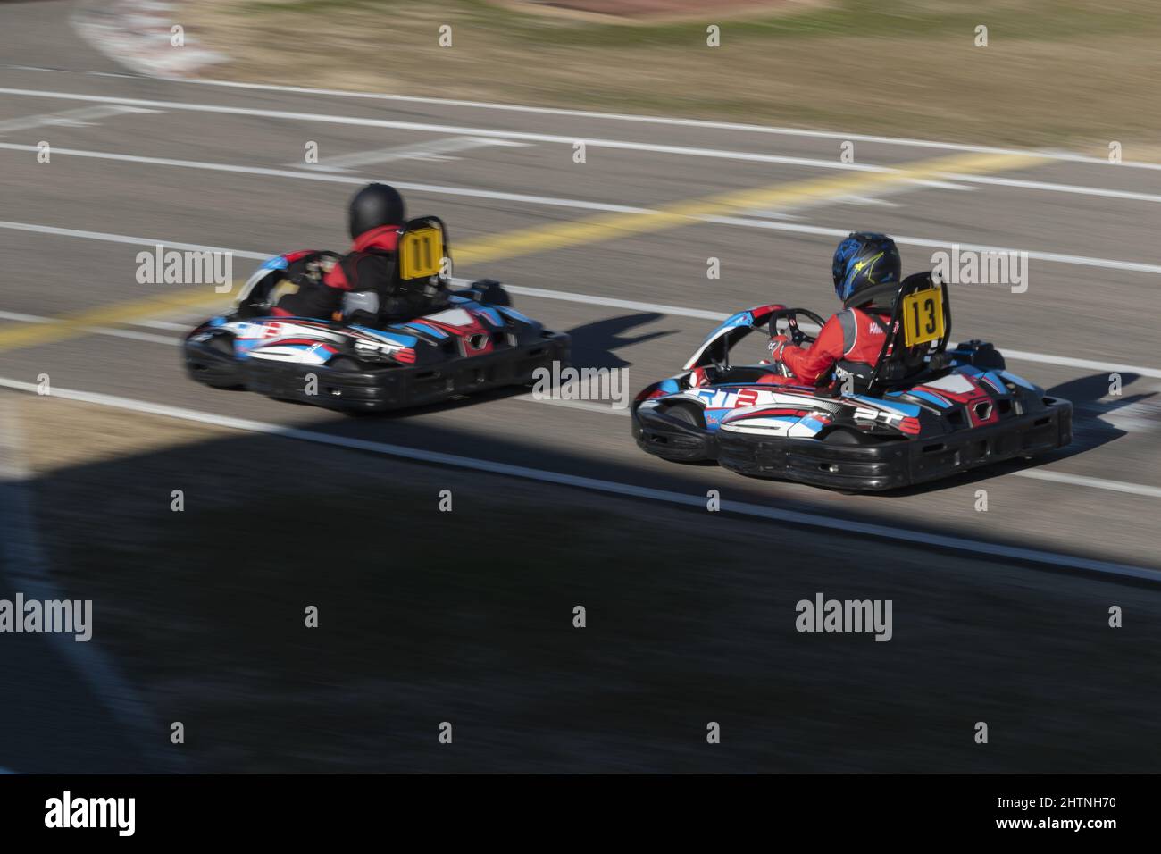 Go kart side view hi-res stock photography and images - Alamy