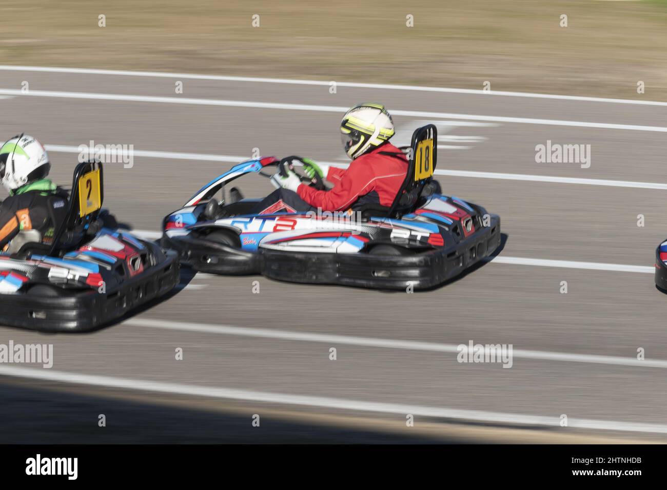 Go kart side view hi-res stock photography and images - Alamy
