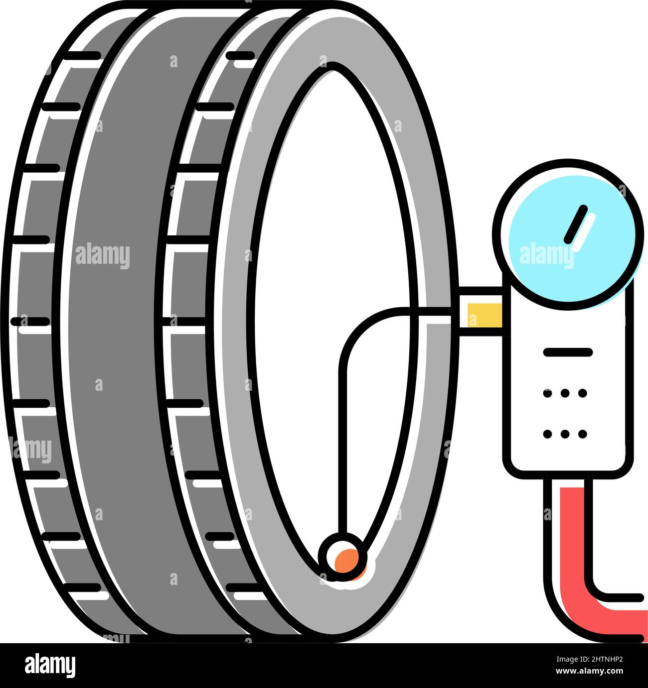 gas station building color icon vector illustration Stock Vector Image ...