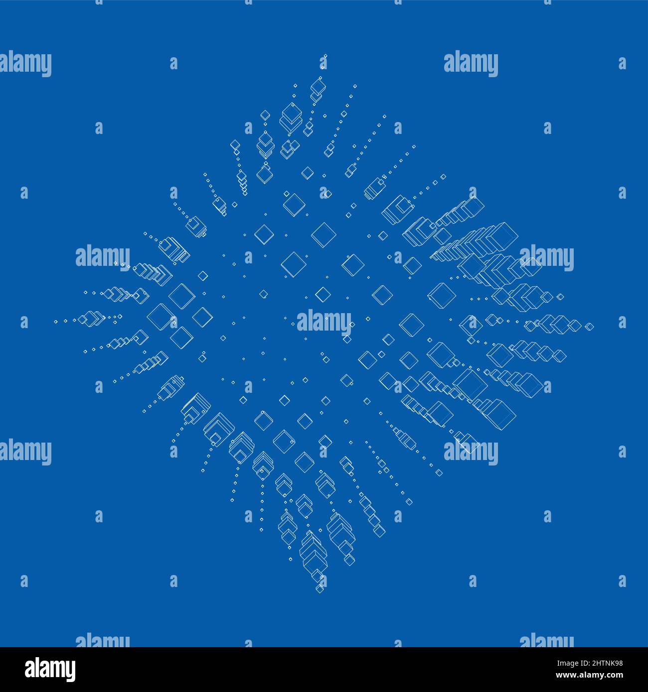 Vector abstract boxes background Stock Vector Image & Art - Alamy