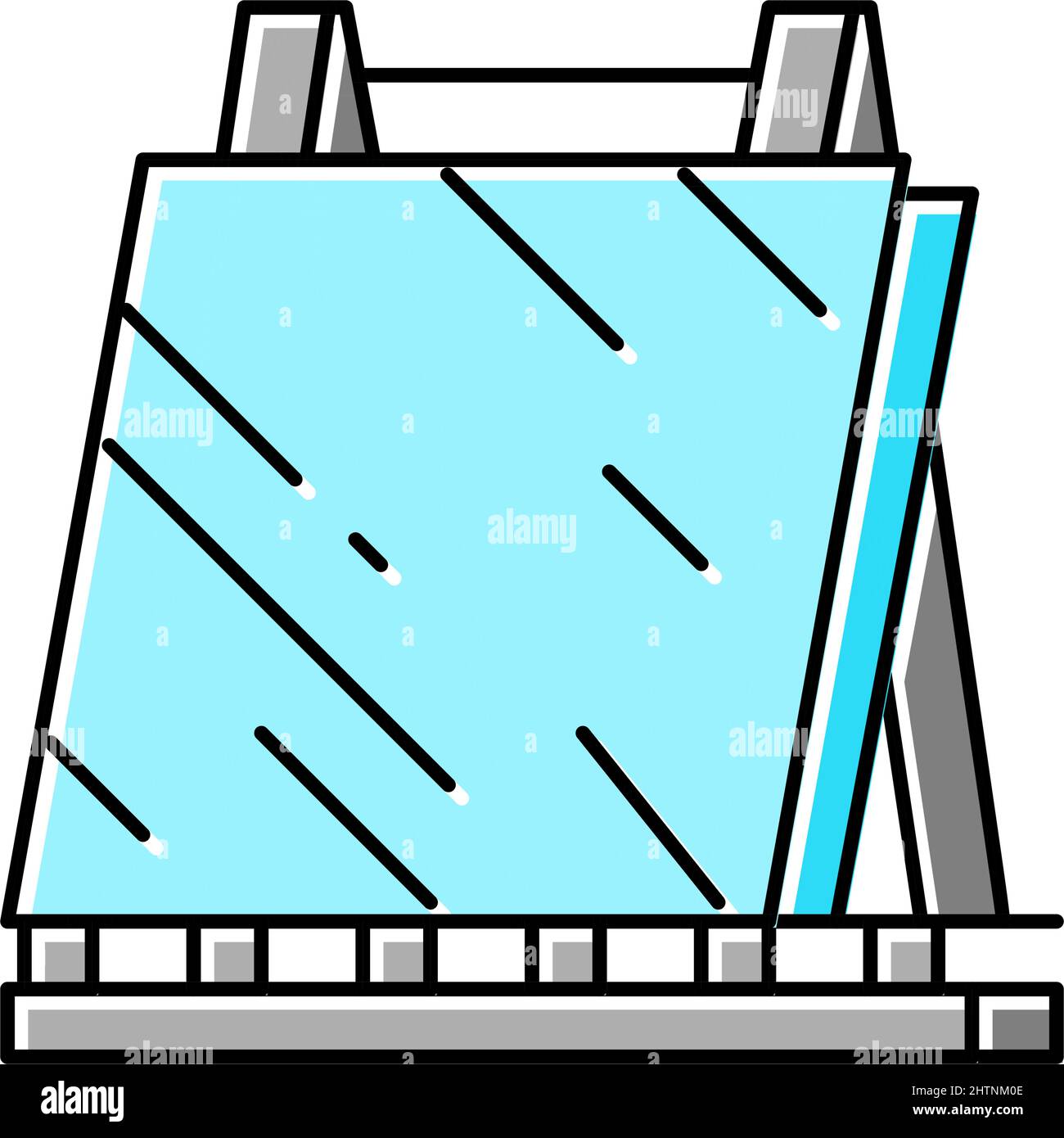 packaging glass production color icon vector illustration Stock Vector ...