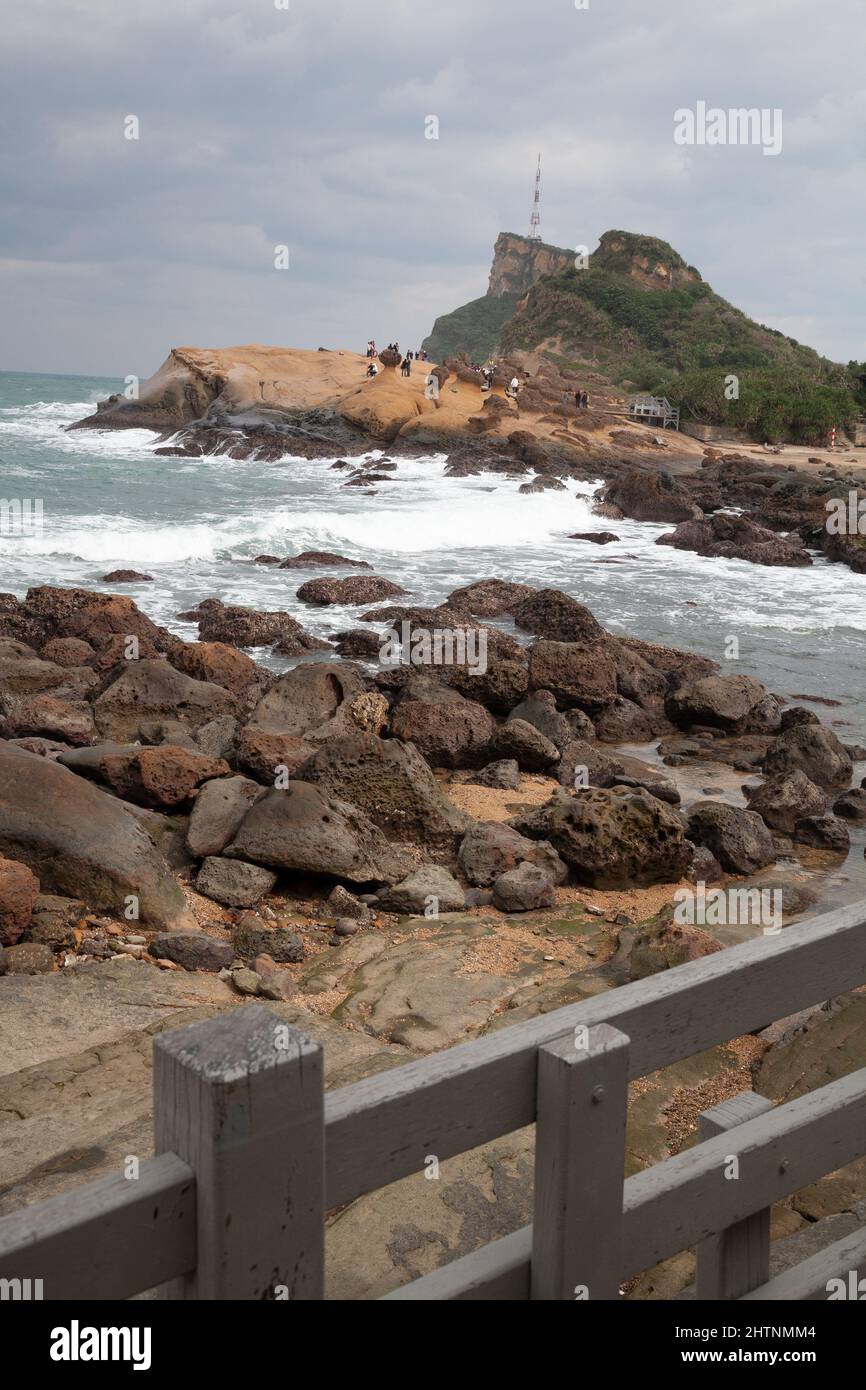 Yehliu Geopark, Taipei County, Taiwan, ROC Stock Photo - Alamy