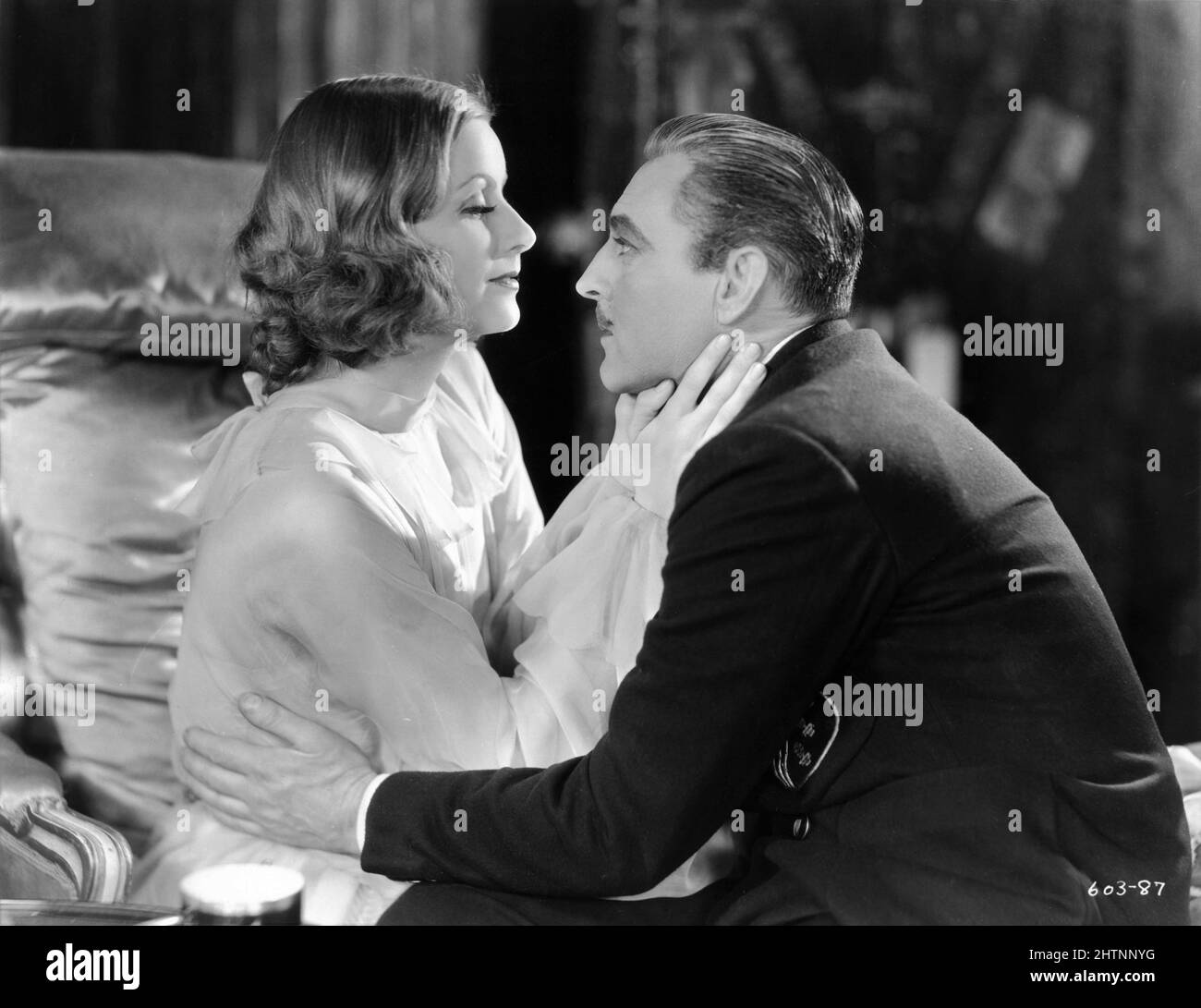 GRETA GARBO as Grusinskaya and JOHN BARRYMORE as Baron Felix von ...