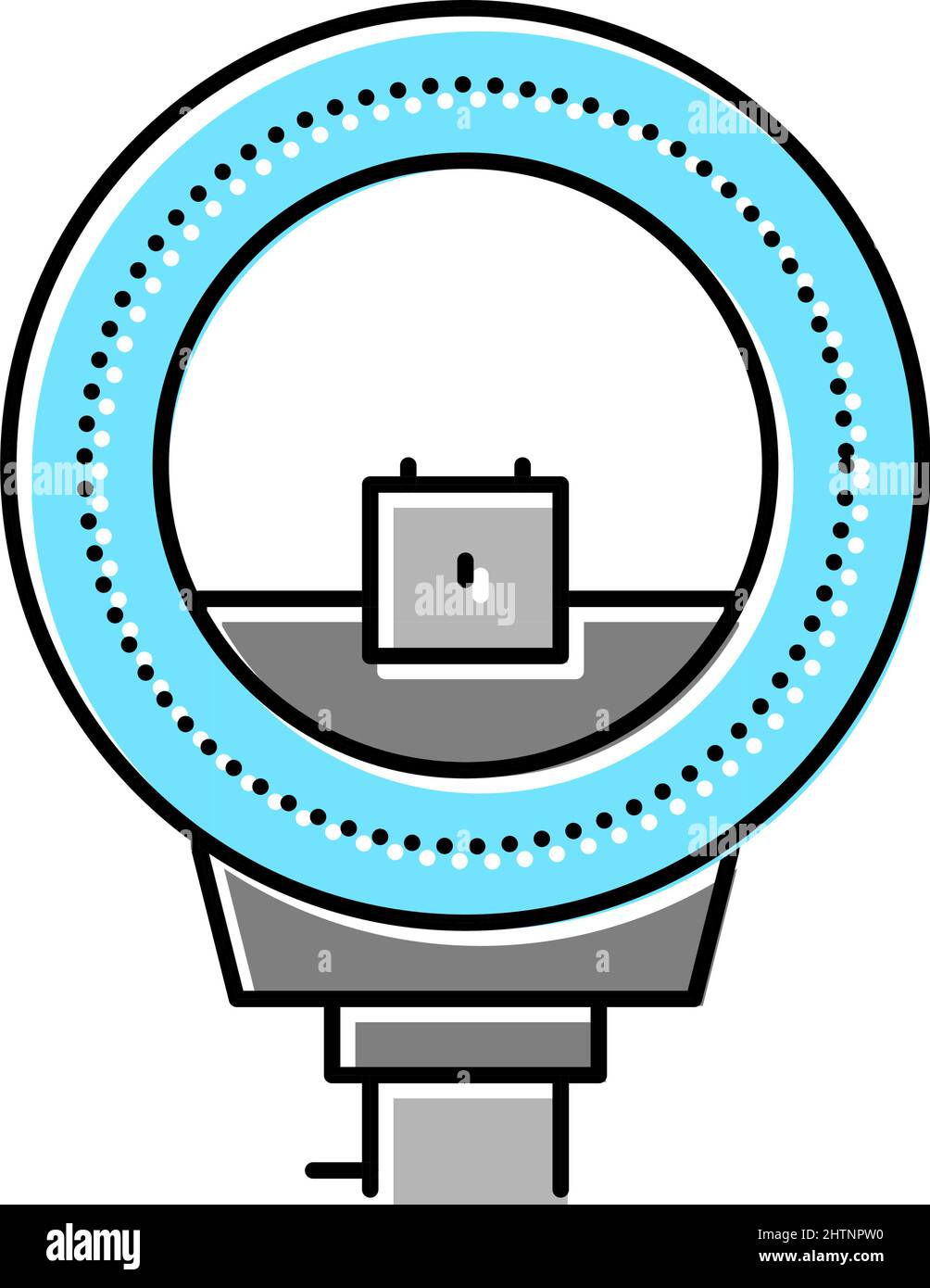 led flash for photo camera color icon vector illustration Stock Vector ...