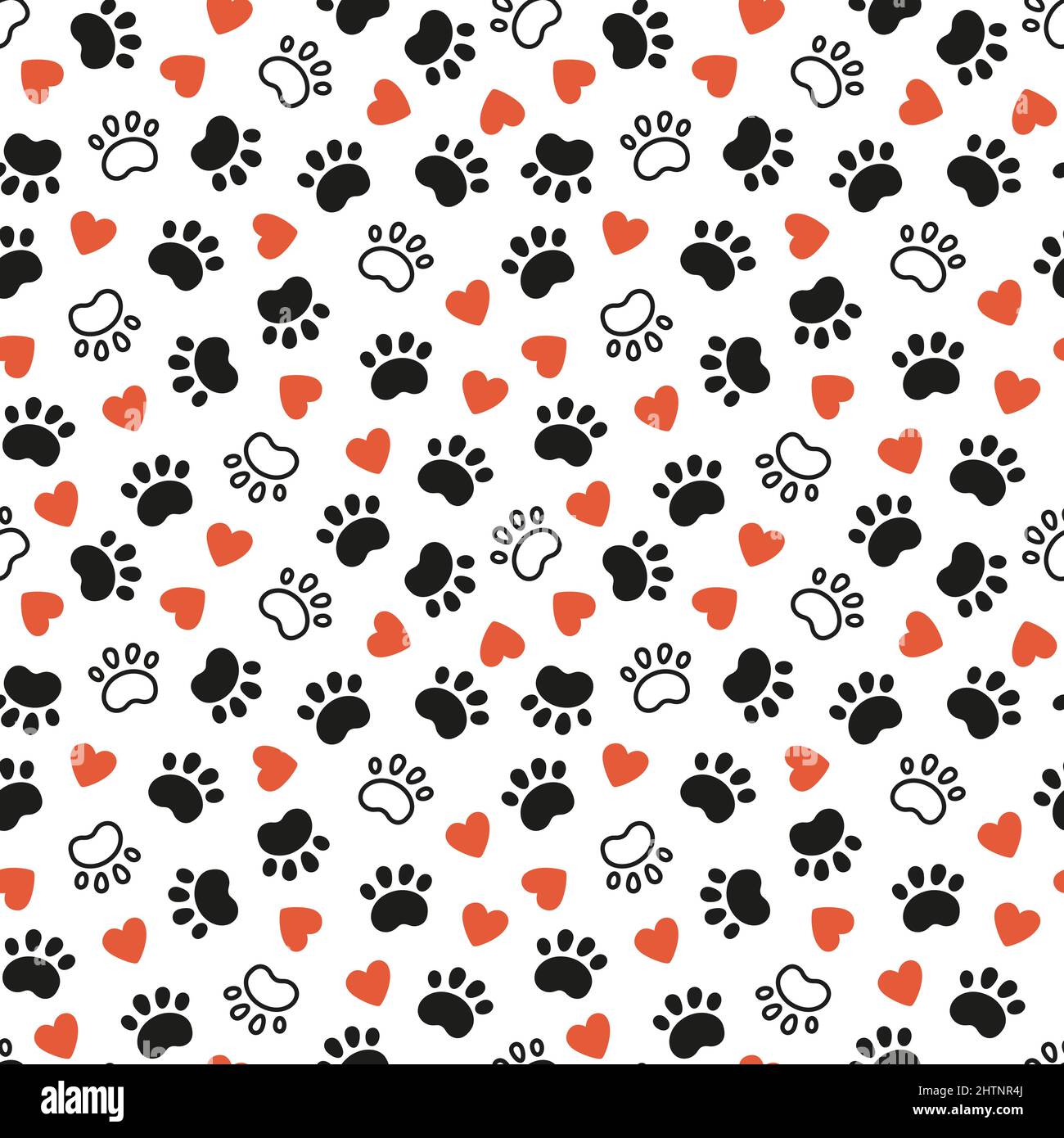 Red Dog Paw Backgrounds