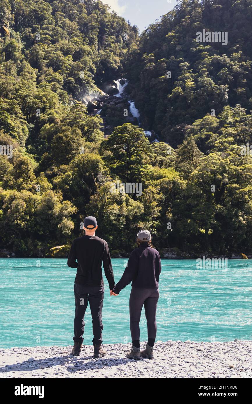 People and places of New Zealand Stock Photo - Alamy