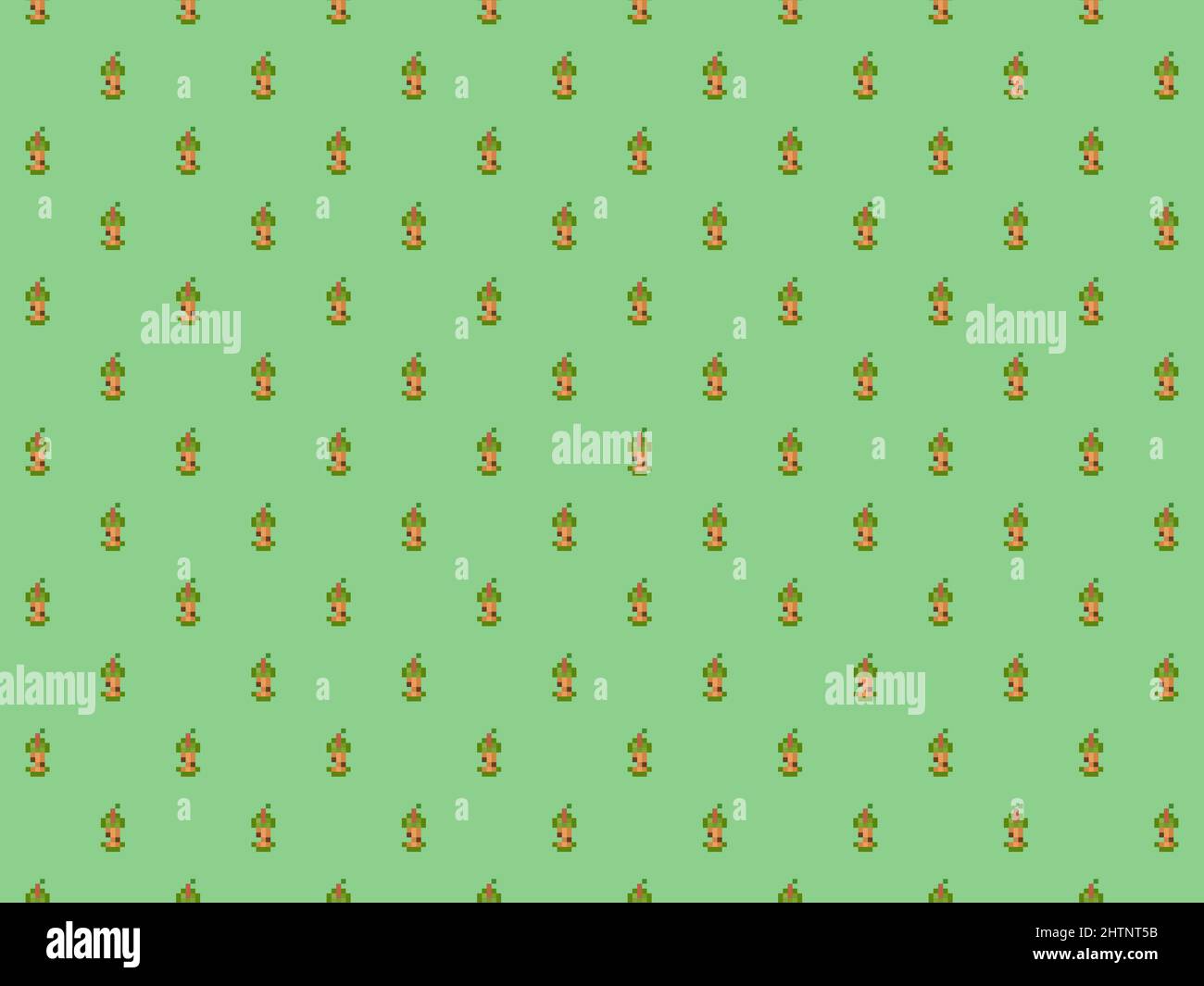 Pixel 8 bit green apple core background - high resolution seamless ...
