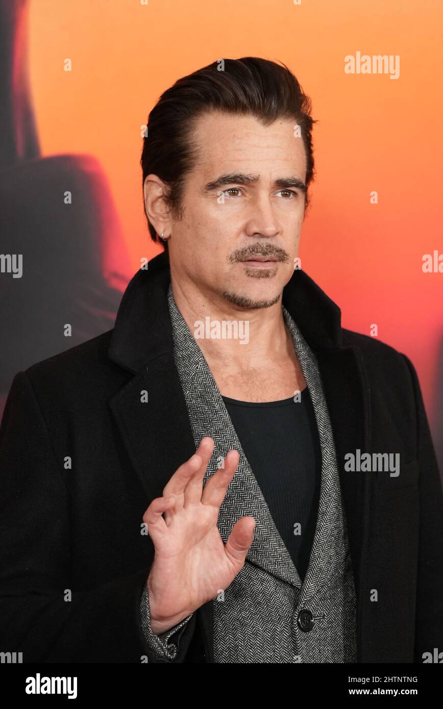 Colin Farrell attends the world premiere of "The Batman" at Lincoln ...
