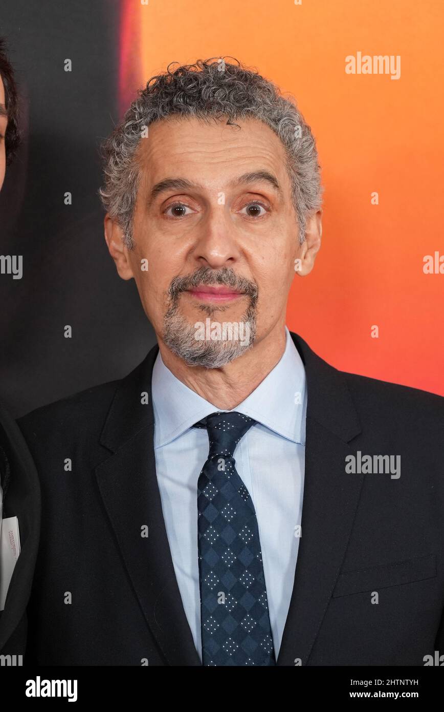 John Torturro attends the world premiere of "The Batman" at Lincoln ...