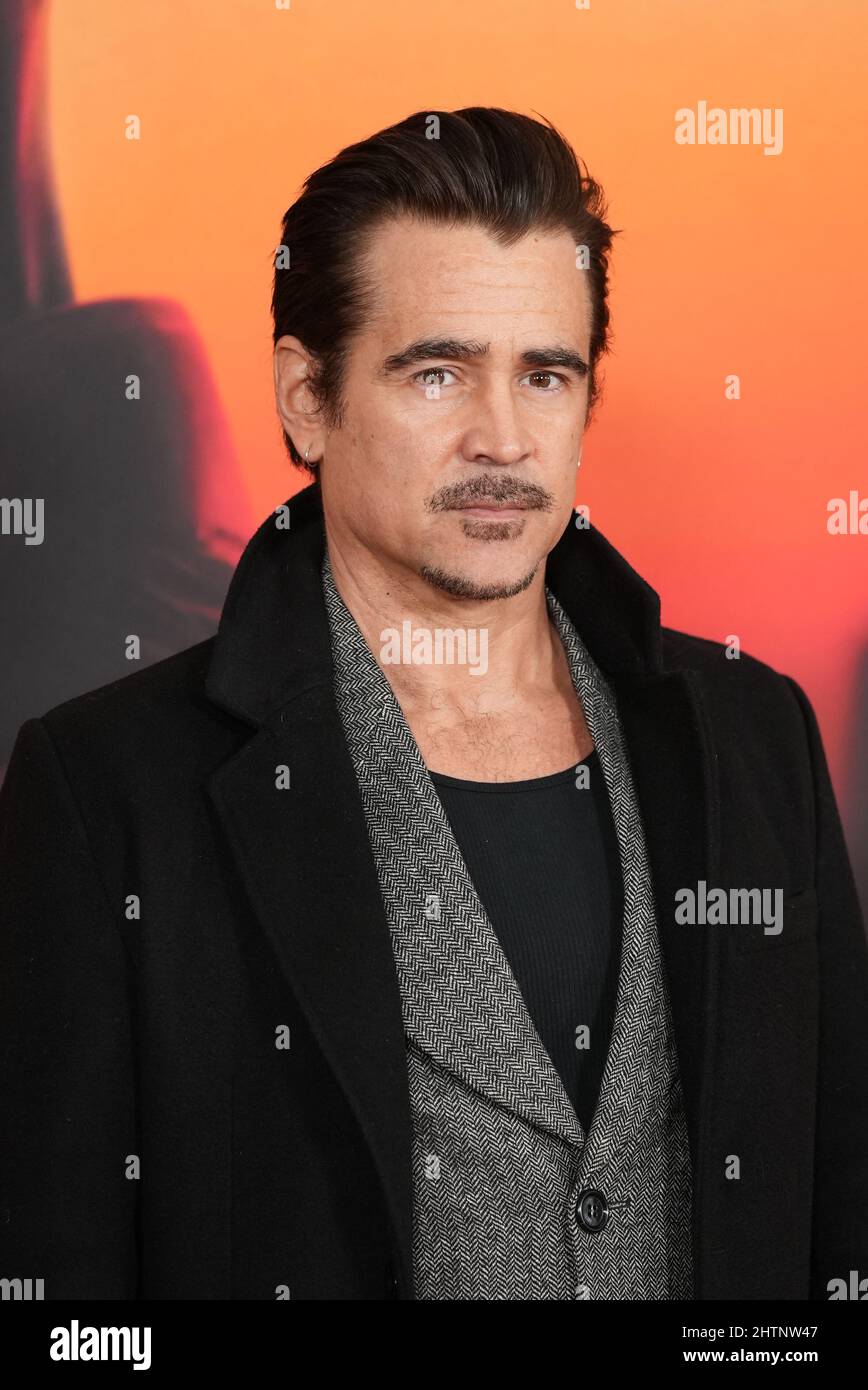 Colin Farrell attends the world premiere of "The Batman" at Lincoln ...