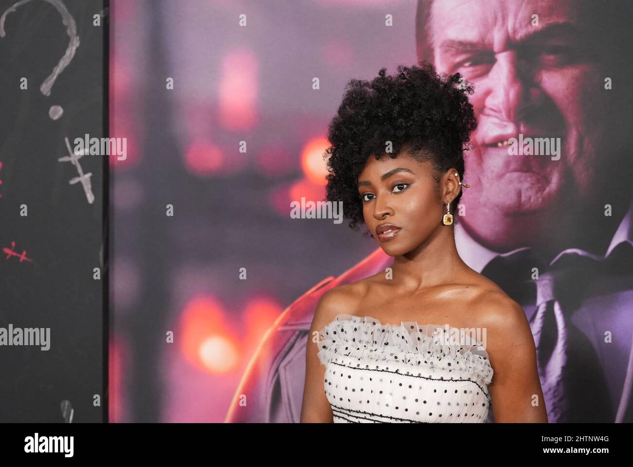 Jayme Lawson attends the world premiere of "The Batman" at Lincoln ...