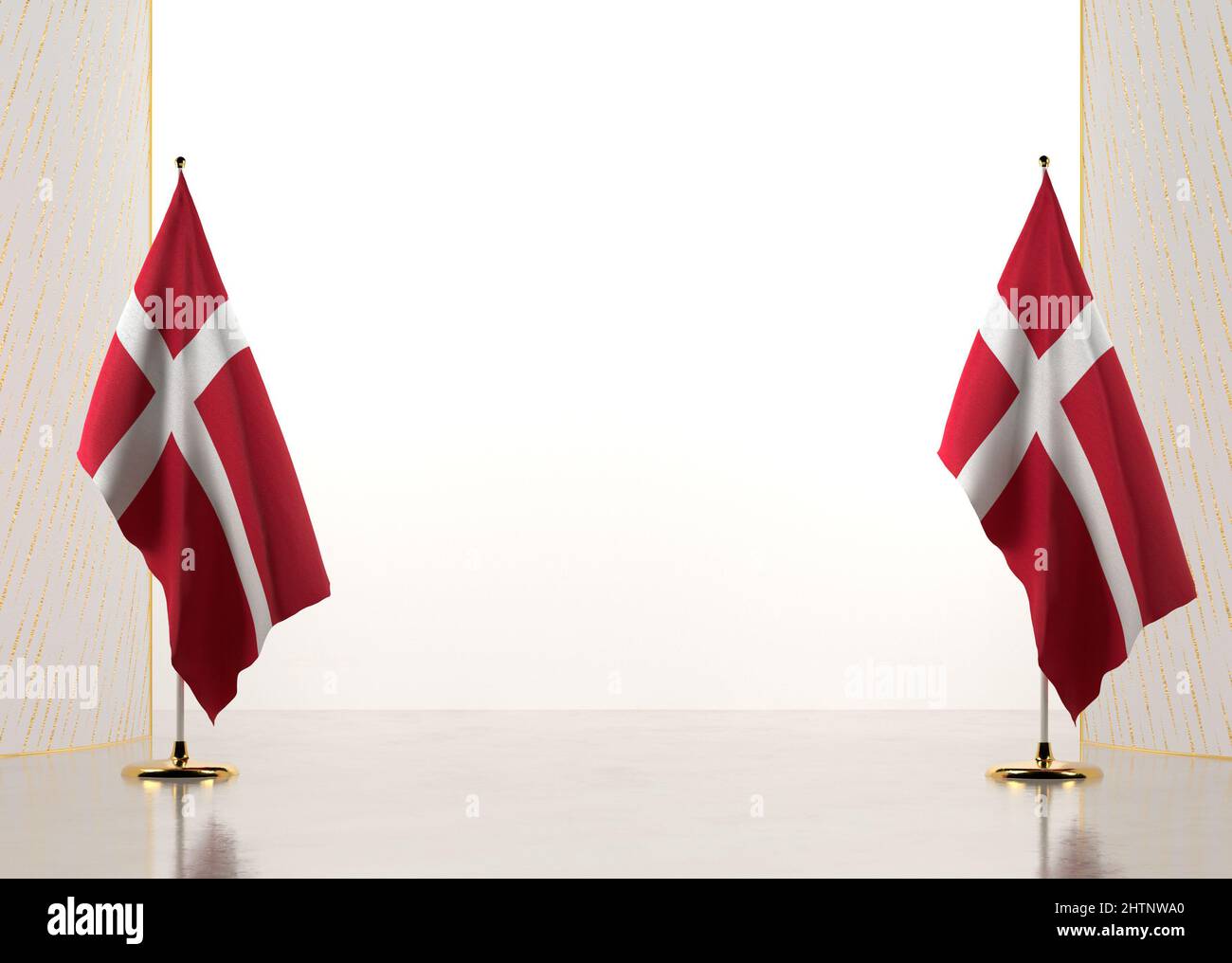 Border made with Denmark national flag. Template elements for your ...