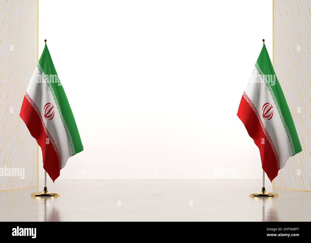 Border made with Iran national flag. Template elements for your ...
