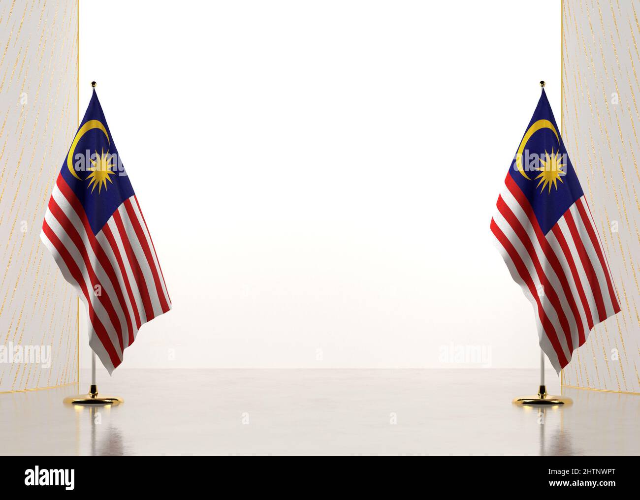 Border made with Malaysia national flag. Template elements for your ...