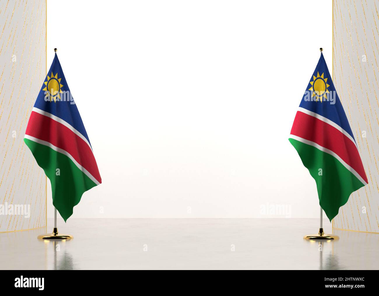 Border made with Namibia national flag. Template elements for your ...