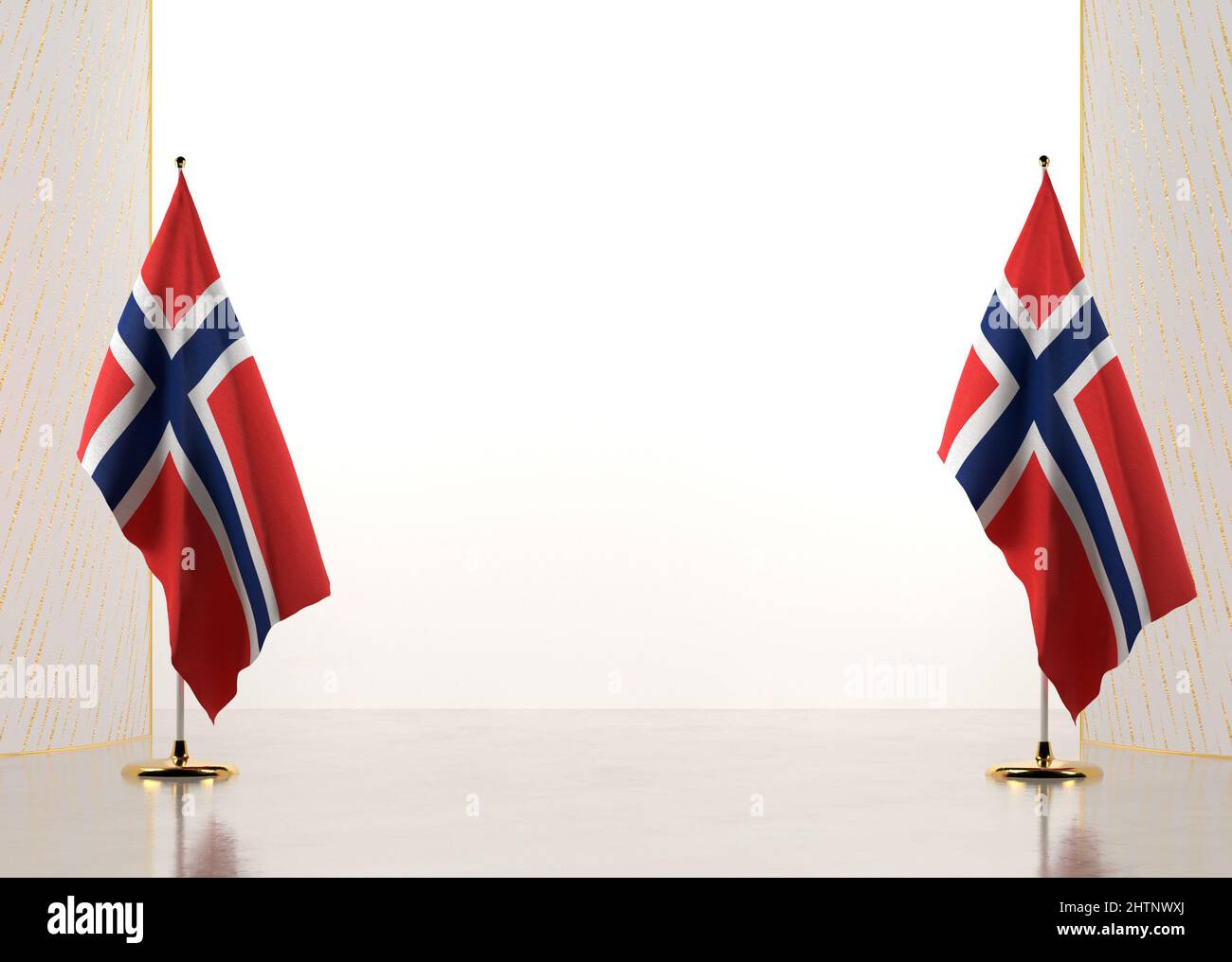 Border made with Norway national flag. Template elements for your ...
