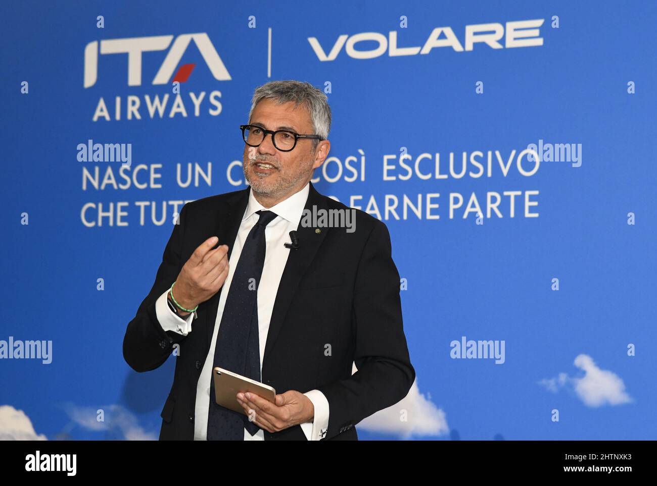 Rome, Italy. 01st Mar, 2022. Fabio Lazzerini. Chief Executive Officer ...