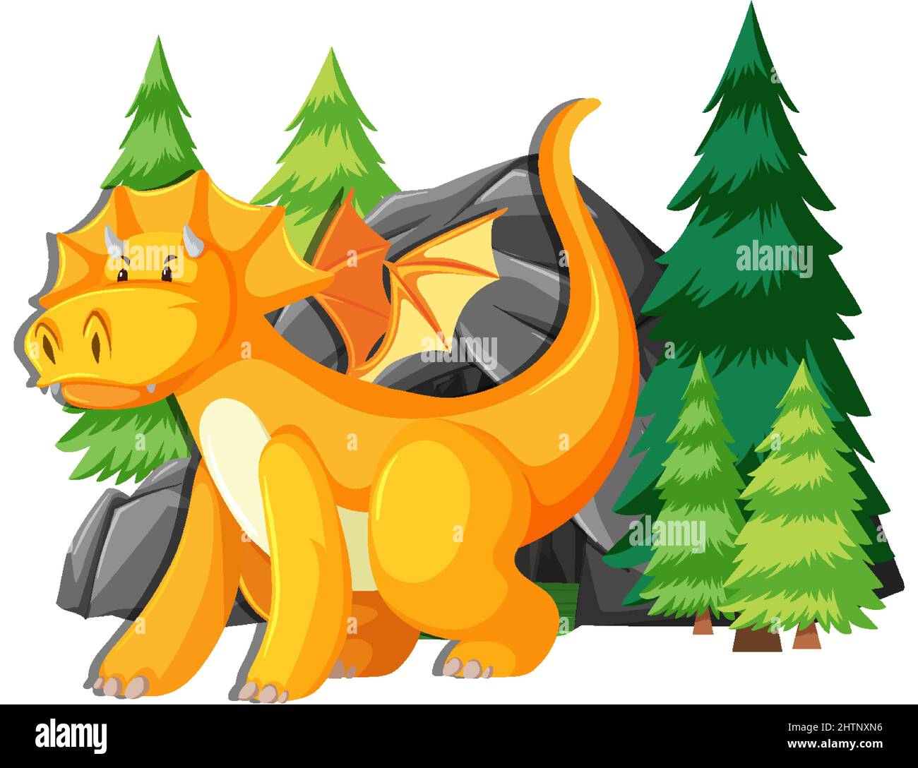 Dragon sitting Cut Out Stock Images & Pictures - Alamy