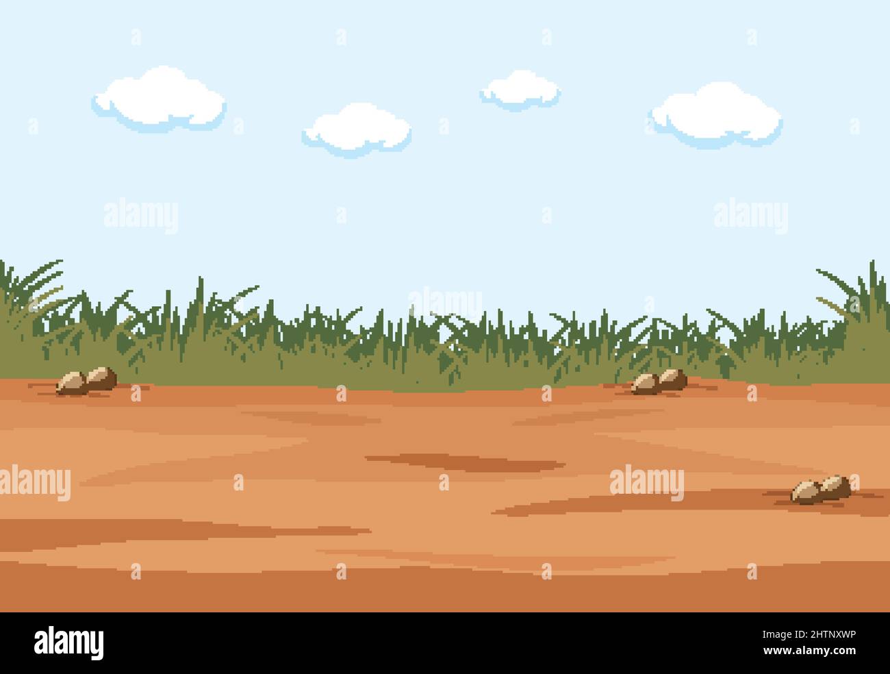 Arid view Stock Vector Images - Alamy