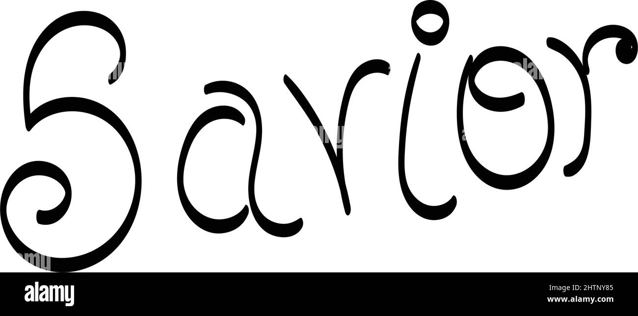 Jesus Name Written In Cursive Letters